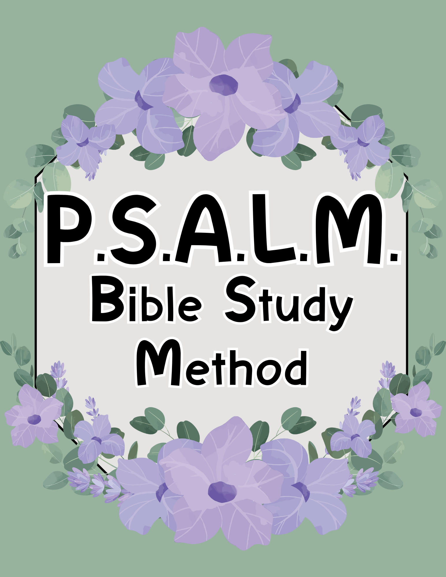 PSALM Bible Study Method Workbook