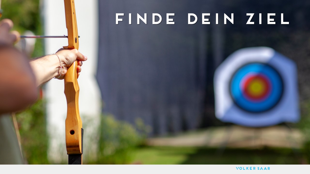 Finde dein Ziel