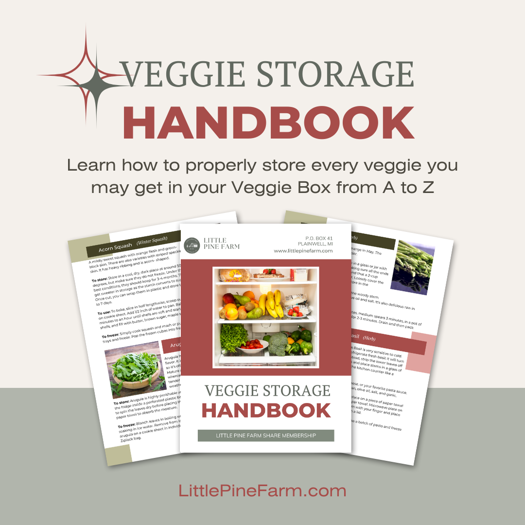 Veggie Storage Handbook - Little Pine Farm