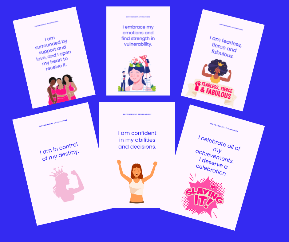 44 Empowerment Affirmation Cards - Embrace Your Strength