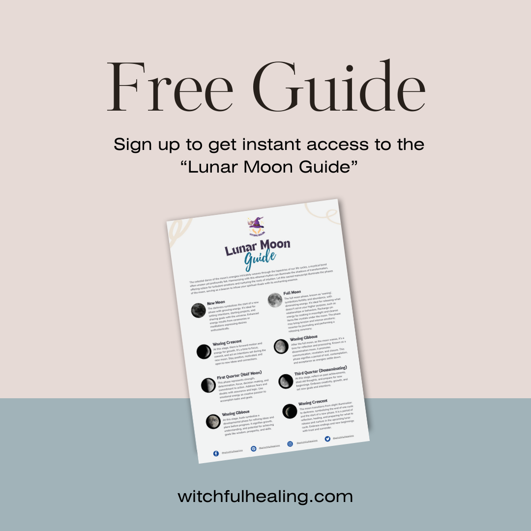 Lunar Moon Guide - Witchful Healing