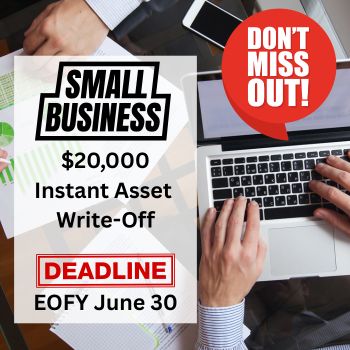 $20,000 Instant Asset Write-Off Explained