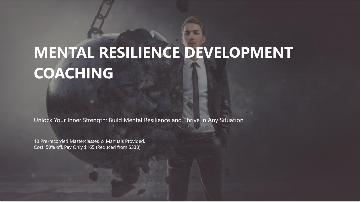MENTAL RESILIENCE DEVELOPMENT