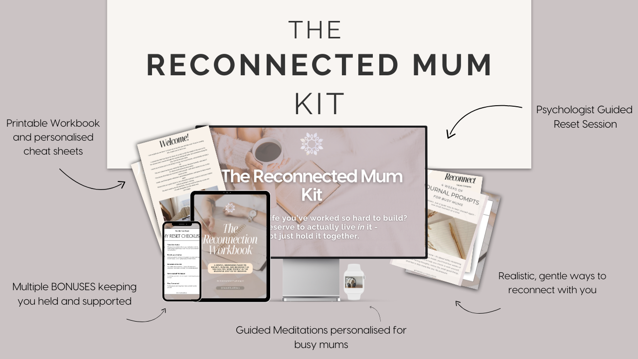 The Reconnected Mum Kit | Small steps back to yourself