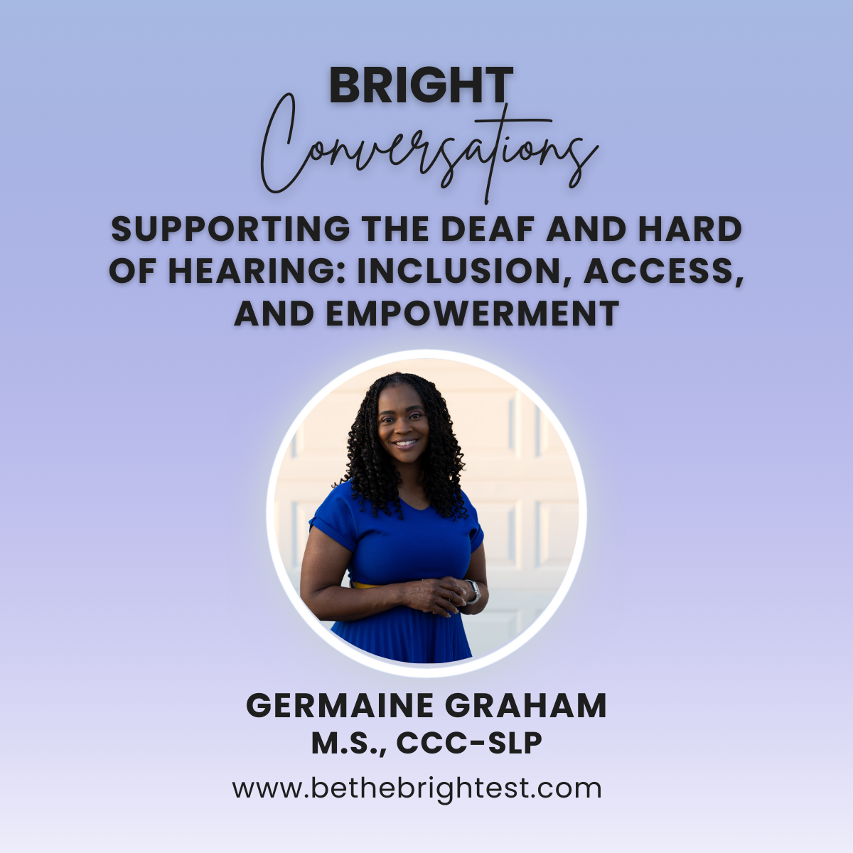 Supporting the Deaf and Hard of Hearing