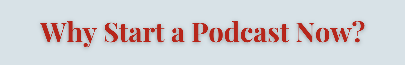 Starting your own Podcast just got easier!