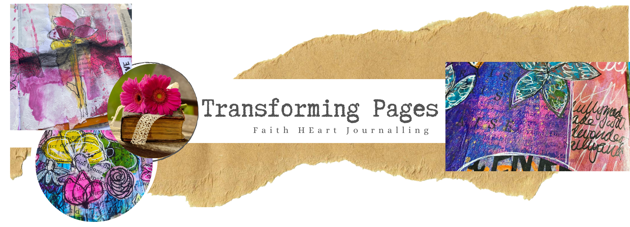 Get 6 Free Collage Pages for Your Faith Journaling
