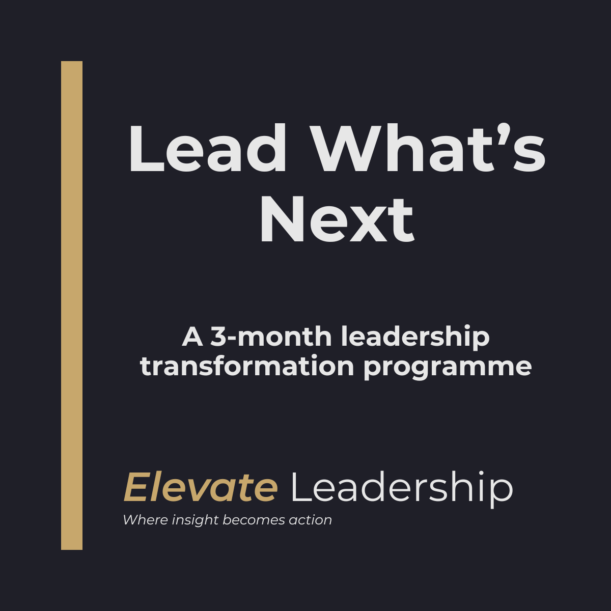 Elevate Leadership