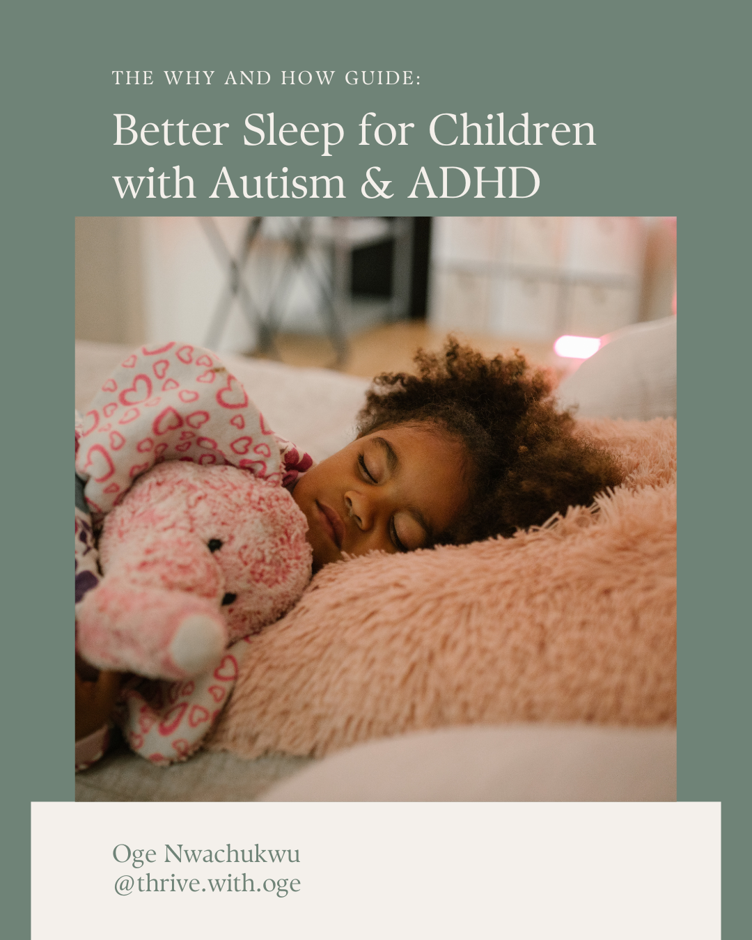 Better Sleep for Children with Autism and/or ADHD