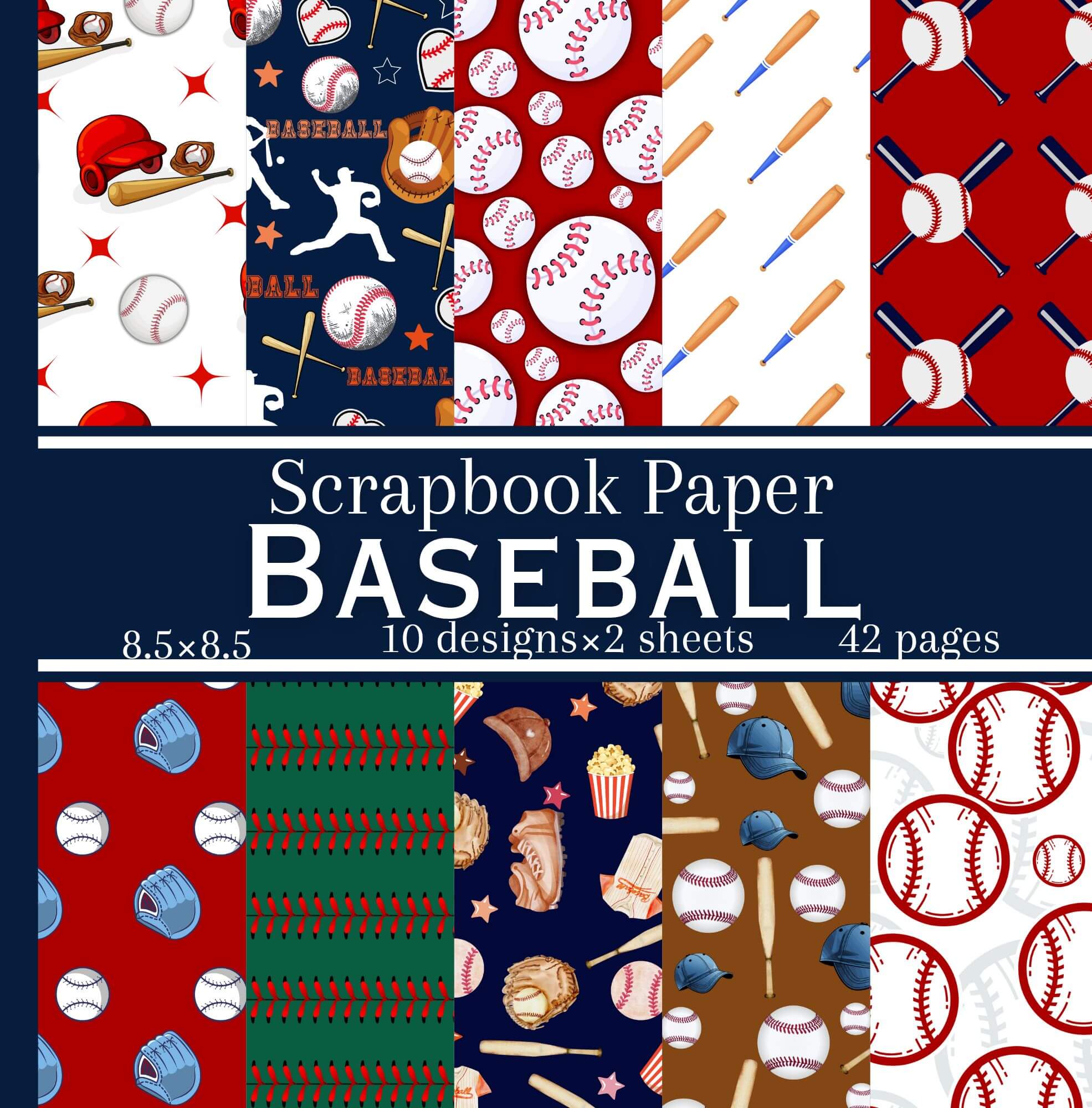 Scrapbook Patterned Paper Pad
