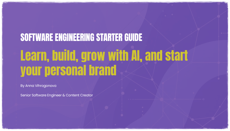 Software Engineering Starter Guide | Free Beginner Roadmap