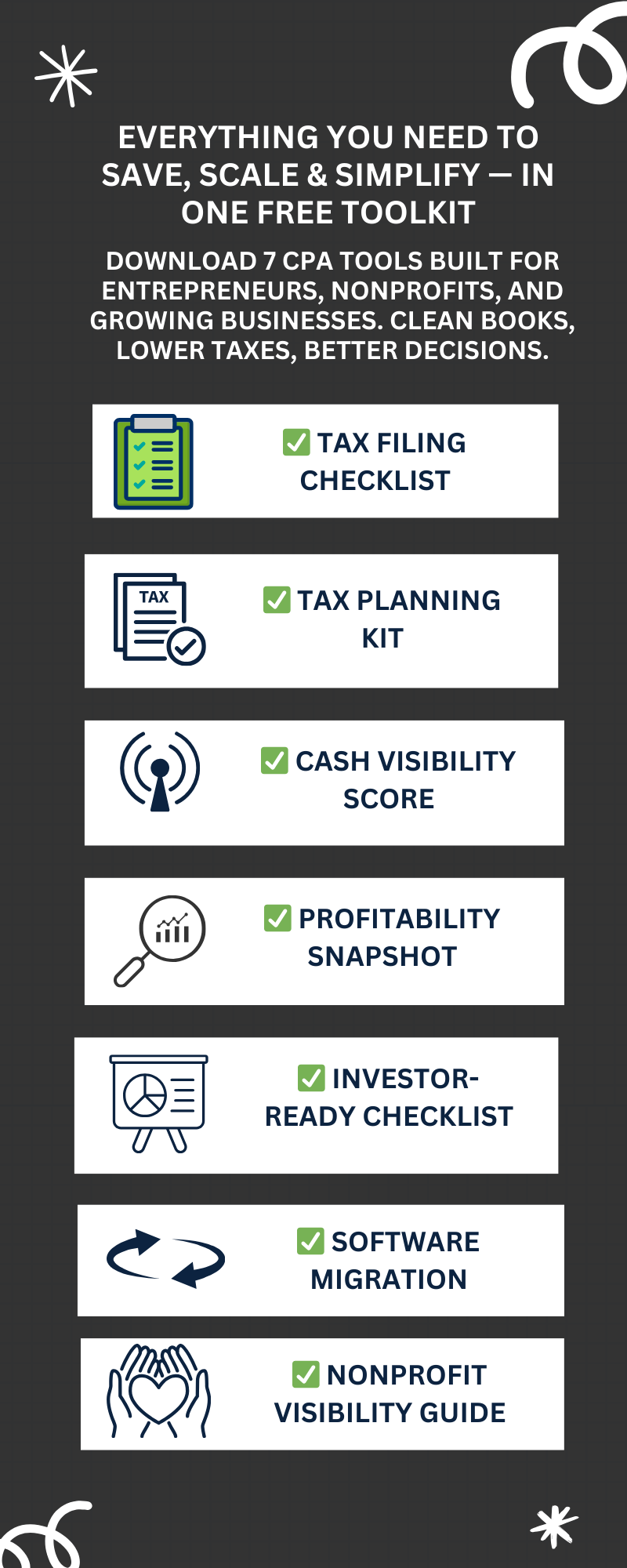 Free CPA Tools: Tax, Cash Flow & More – AccountLogik