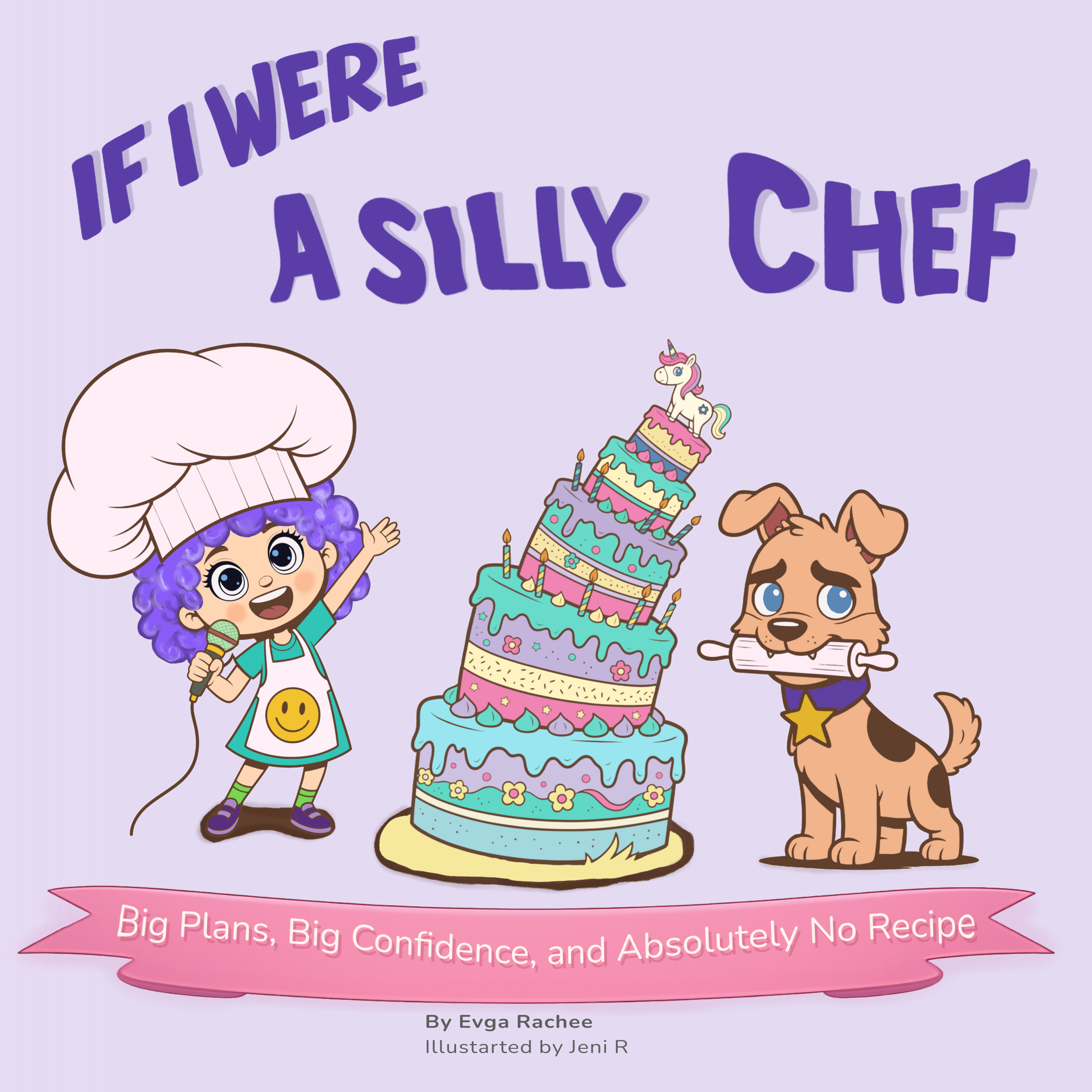 Free Kids Coloring Pages – If I Were a Silly Chef (Ages 3–6)