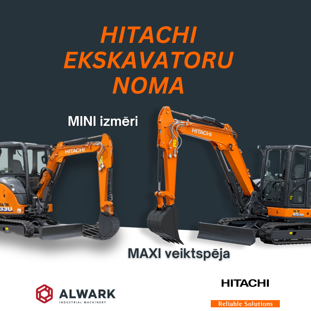 Hitachi MINI ekskavatoru noma