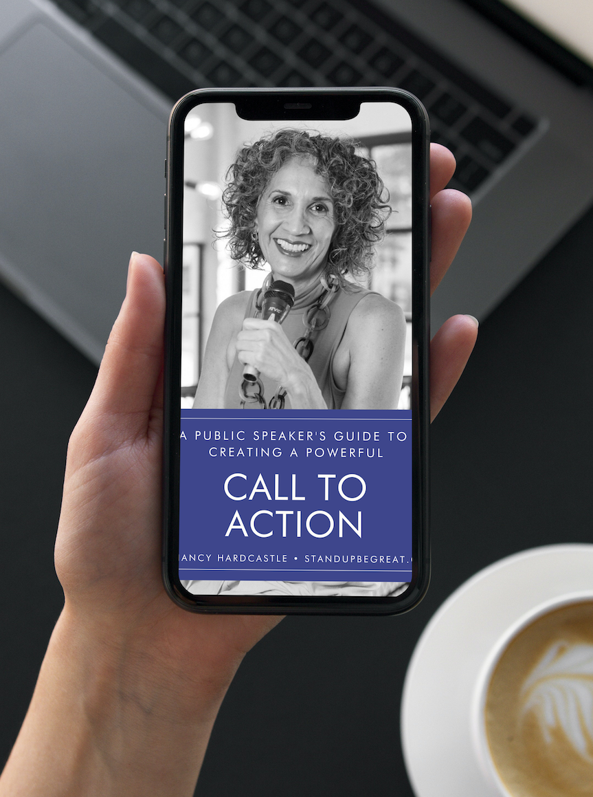 Free call to action guide for a better presentation!