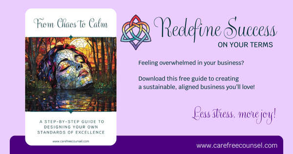 From Chaos to Calm: Redefine Success on Your Terms