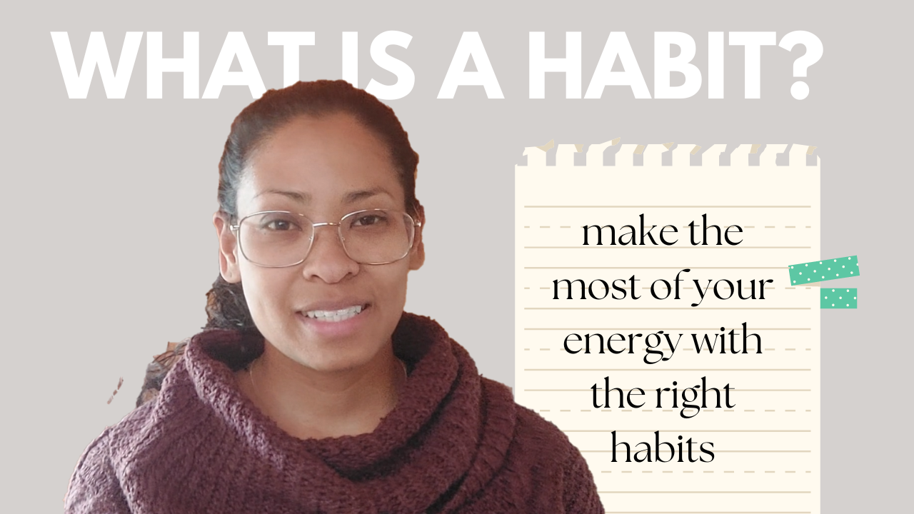 What is a habit anyway?