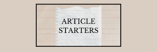 Article Starters
