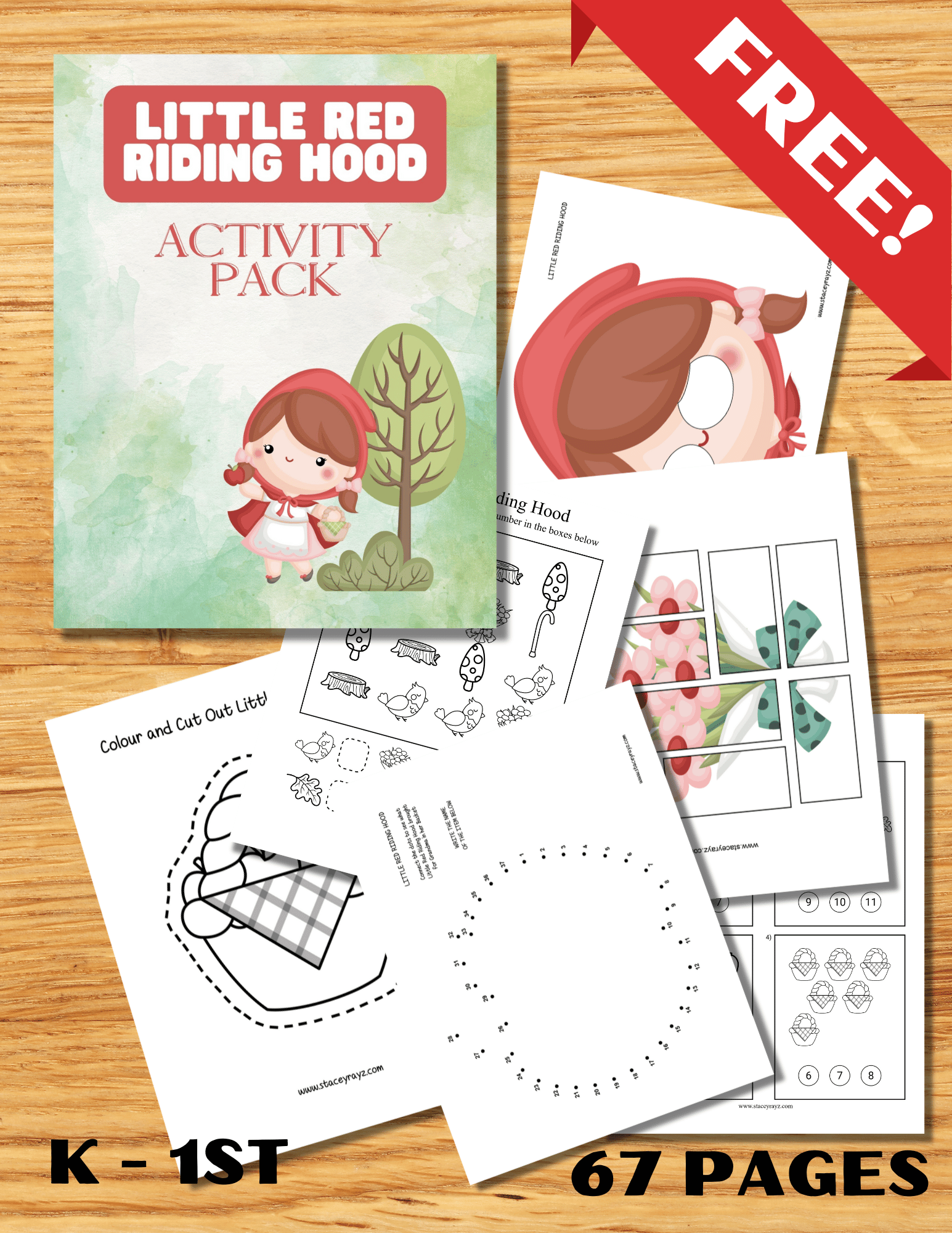 Free Little Red Riding Hood Activity Pack