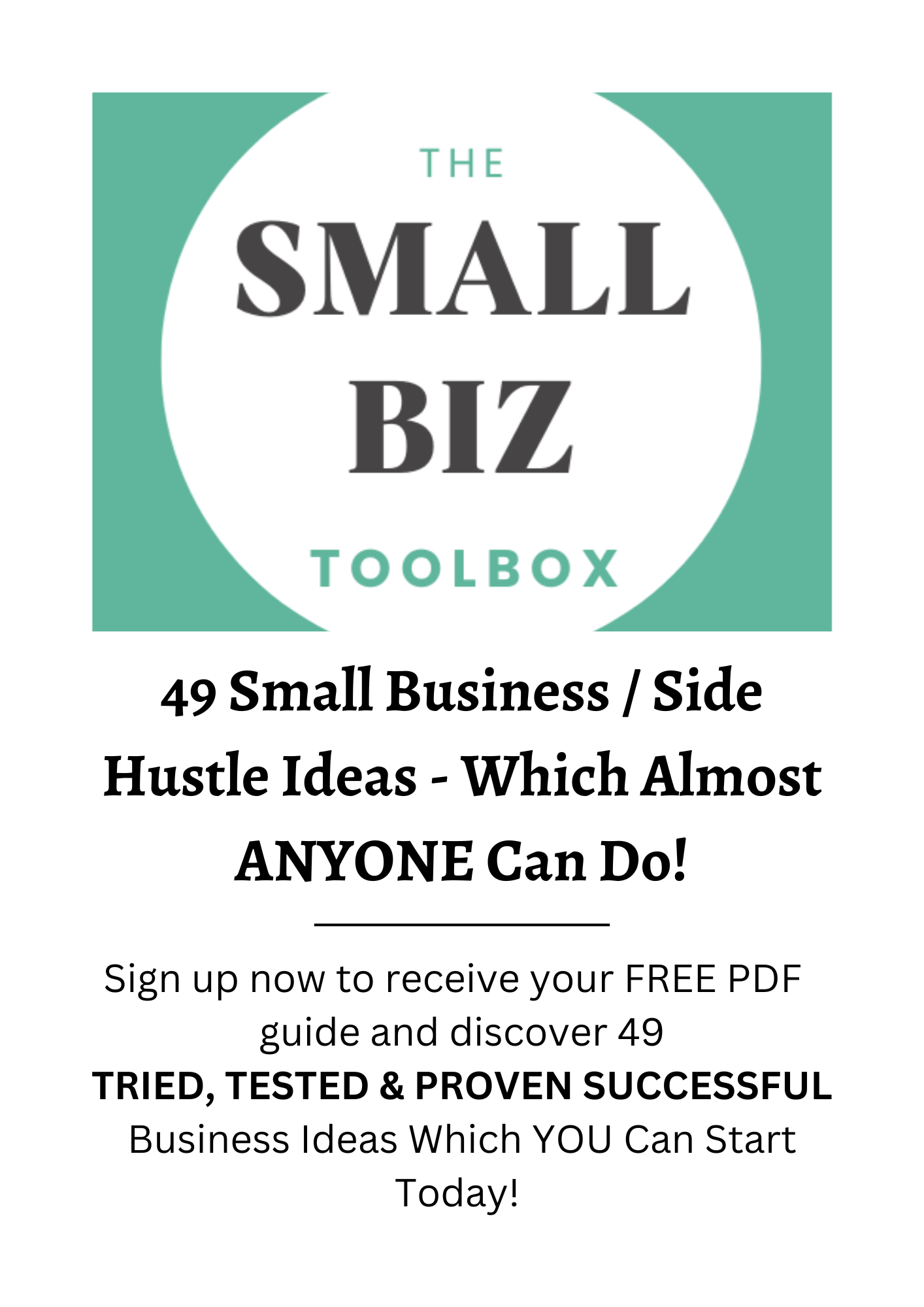 49 Small Business / Side Hustle Ideas Almost Anyone Can Do