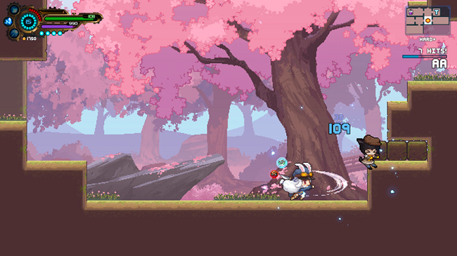 TEVI: Nuevo metroidvania bullet hell con estética anime para Steam y ...