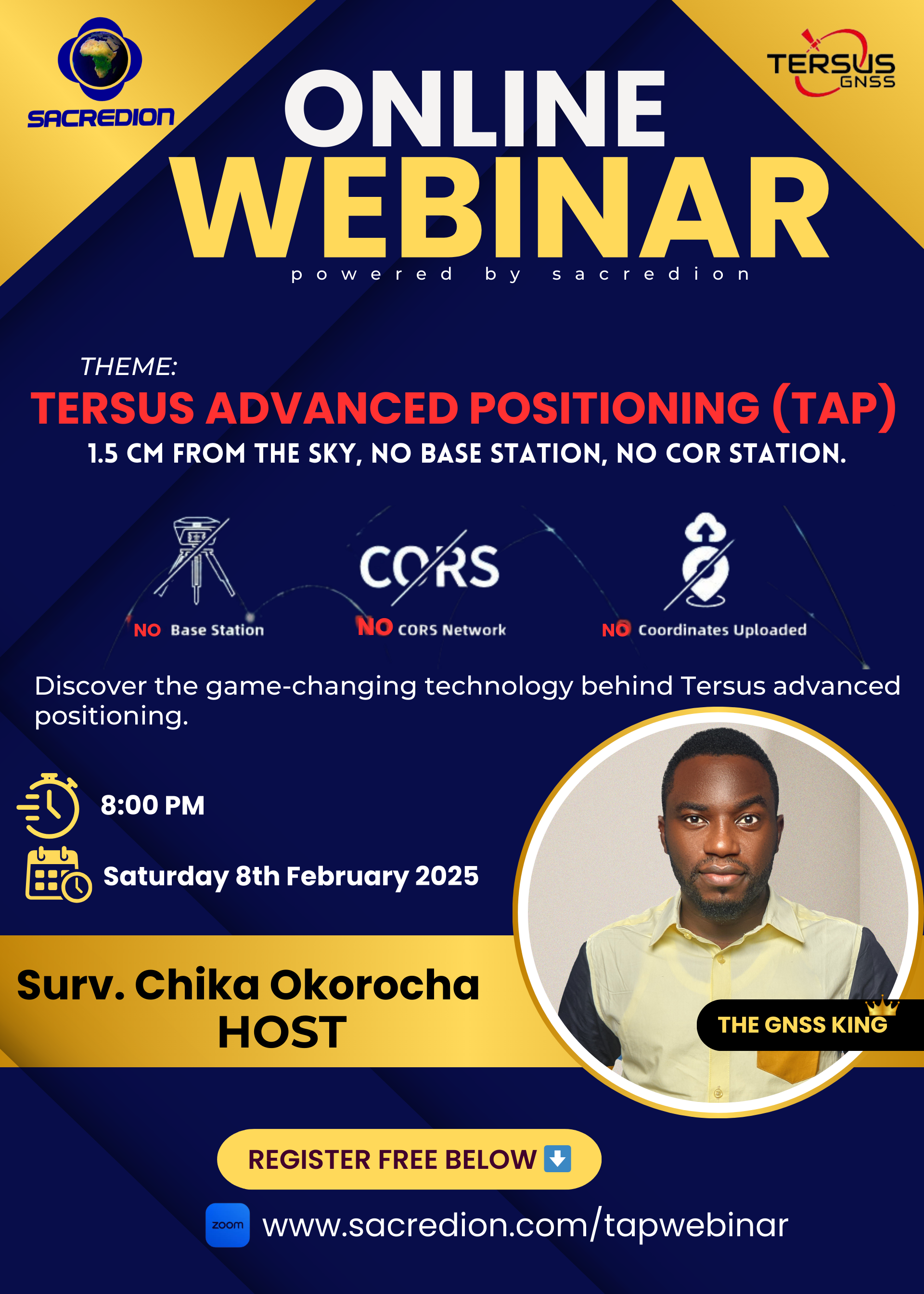 Tersus Advanced Positioning (TAP) - Be Limitless
