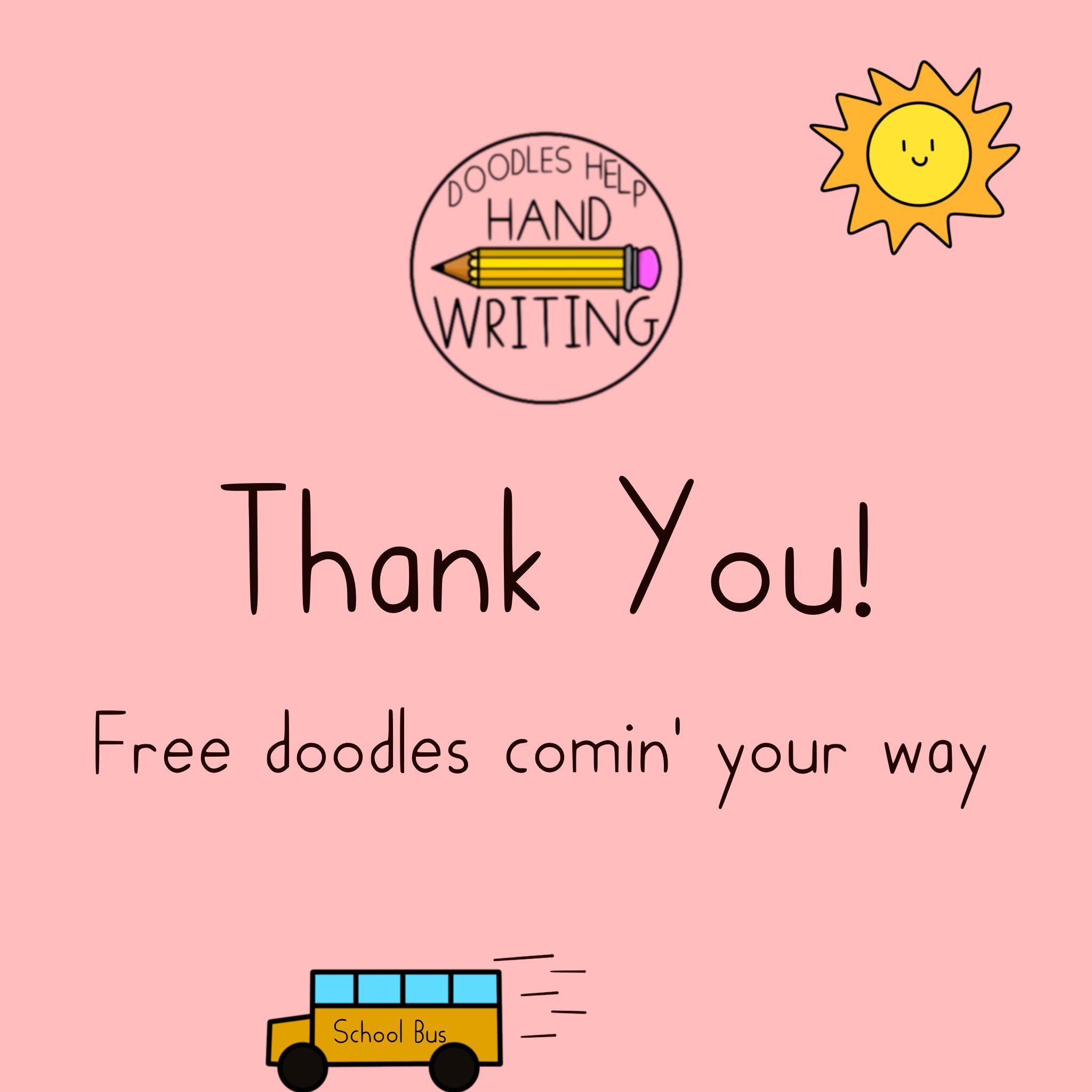 Doodles Help Handwriting