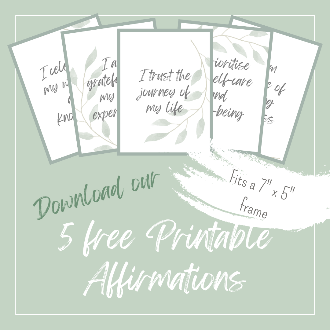 Download 5 Free Printable Affirmations