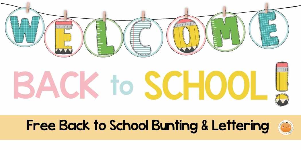 Free Back to School Banner