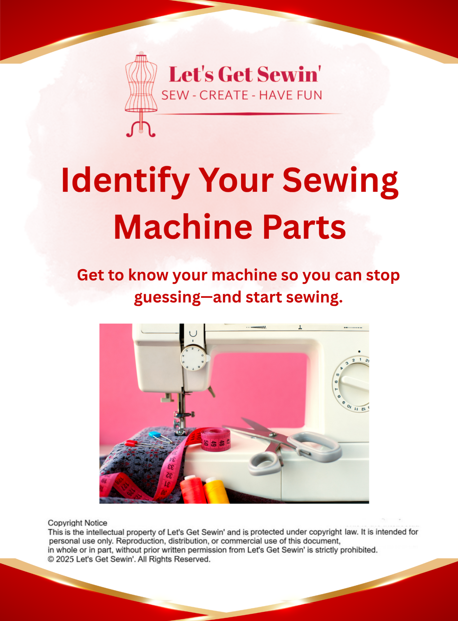 Identify Your Sewing Machine Parts – Free Guide