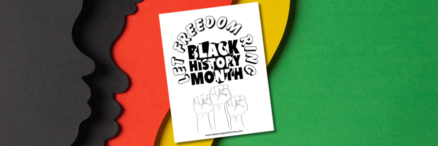 Celebrate Black History with A Free Coloring Page for Kids | Major ...