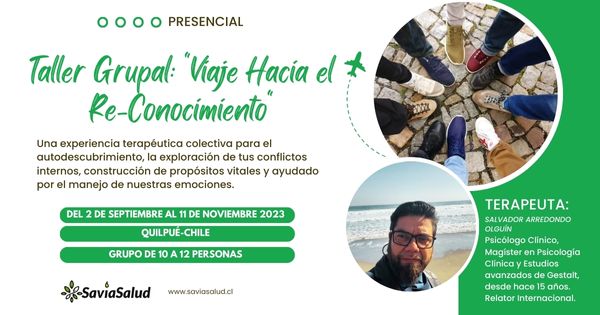 Taller Grupal Presencial: "Viaje Hacia el Re-Conocimiento"
