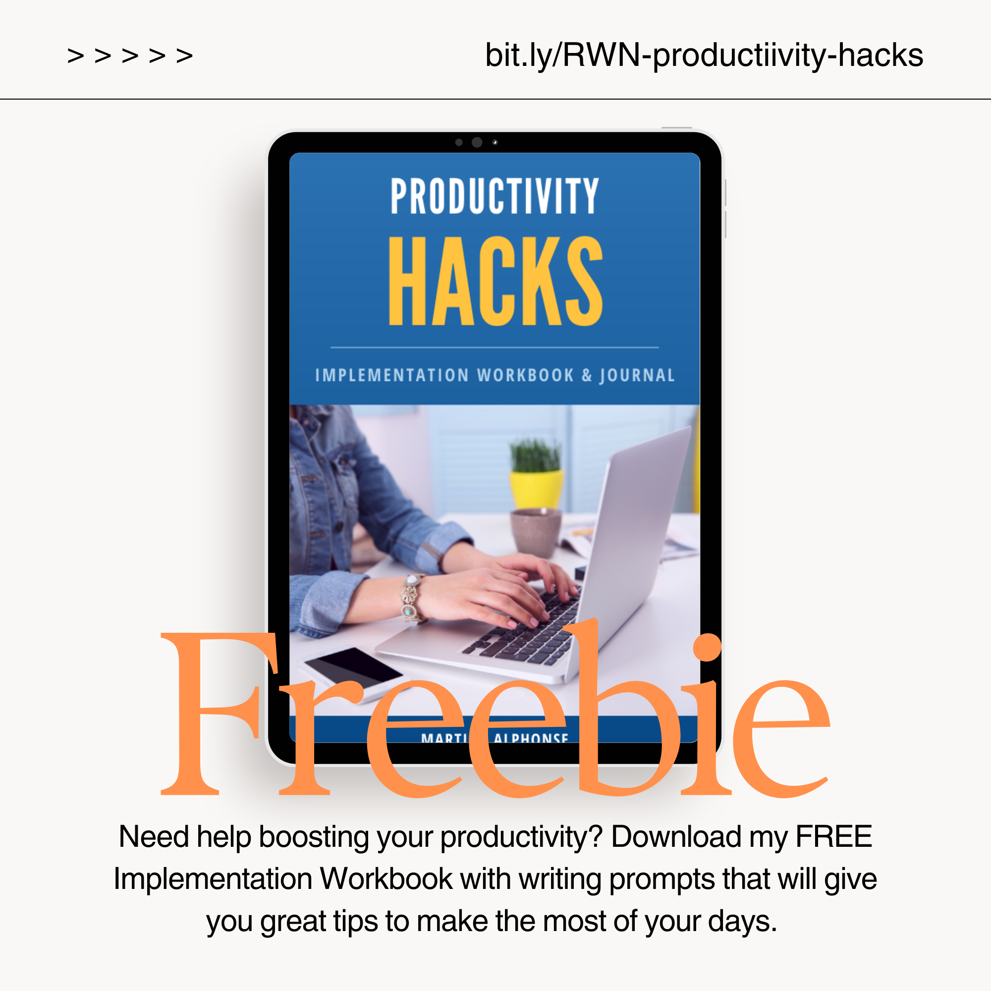 Productivity Hacks Workbook