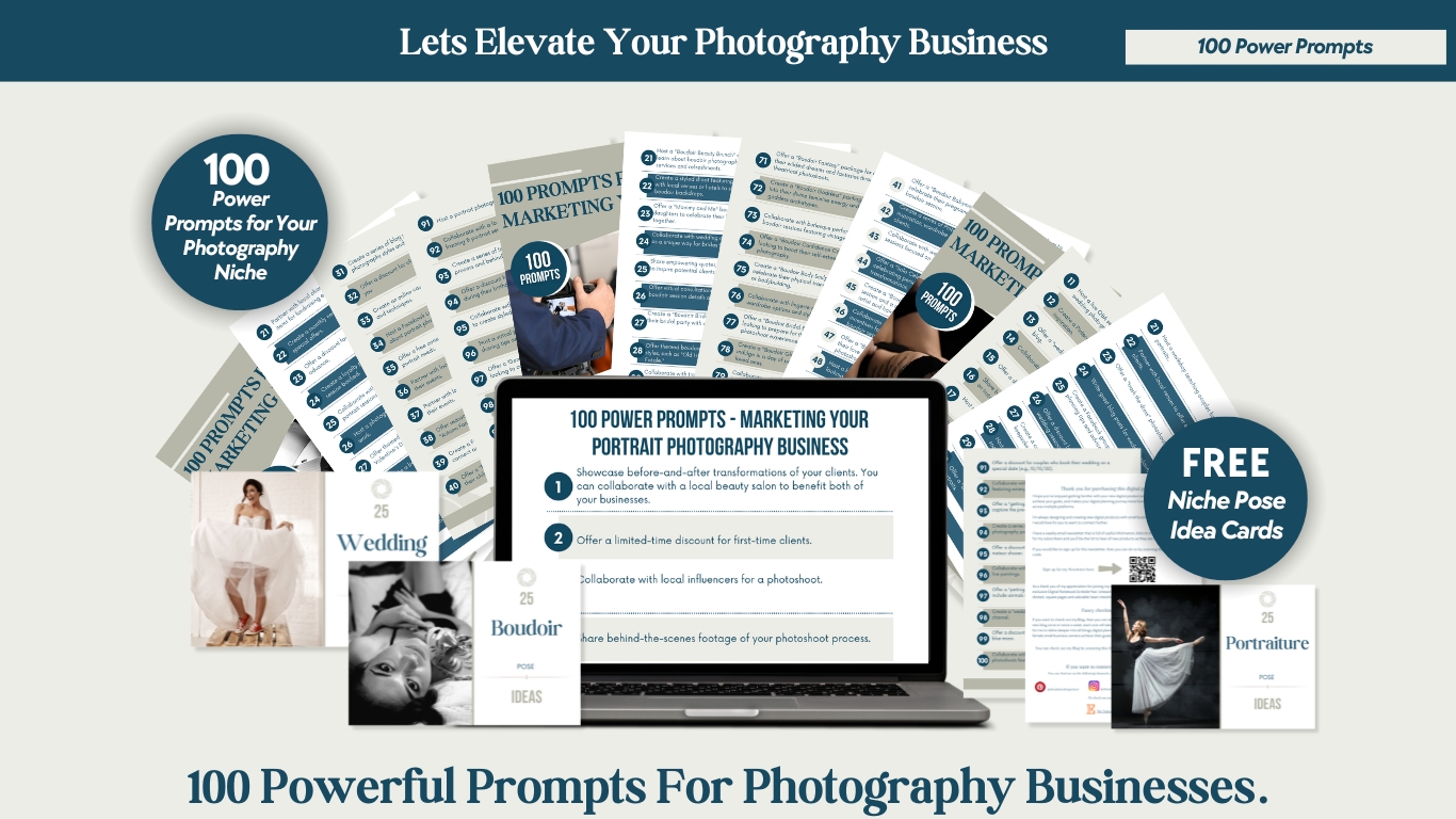 Elevate your Photography Business whatever your niche!