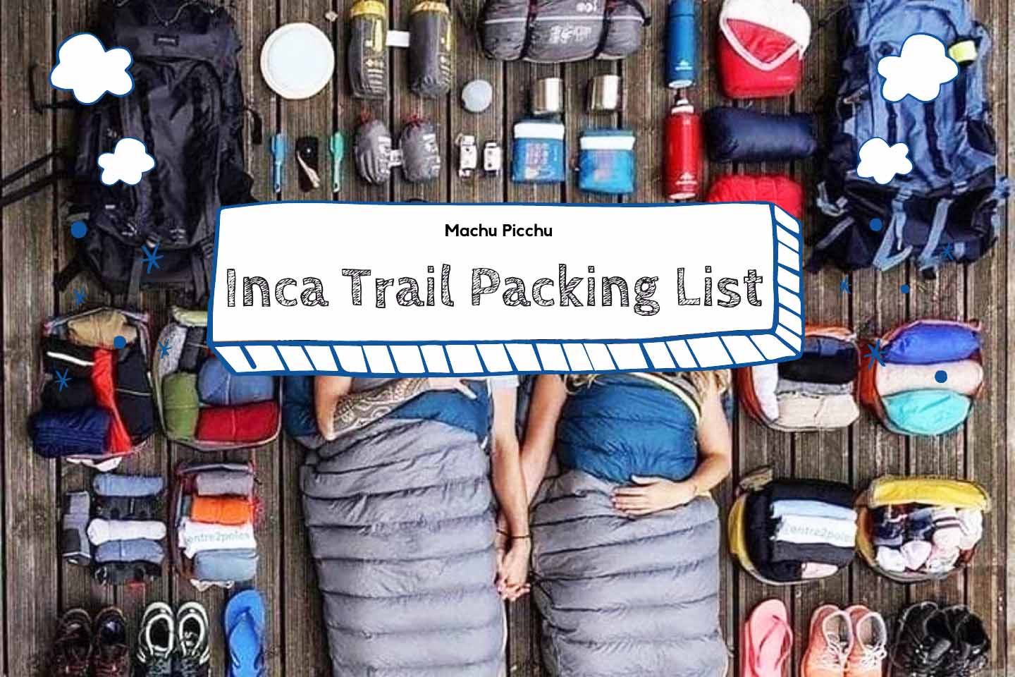 Inca Trail Hike Map to Machu Picchu