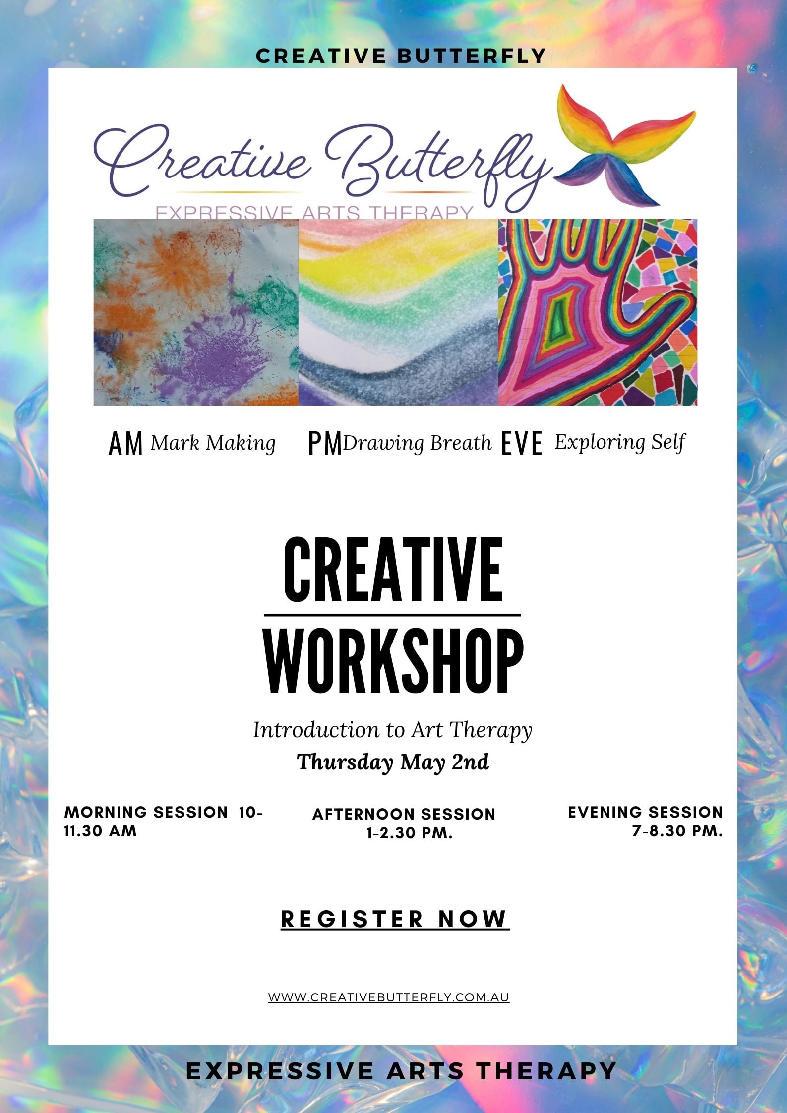 Art therapist offering support services for mental health and well-being.