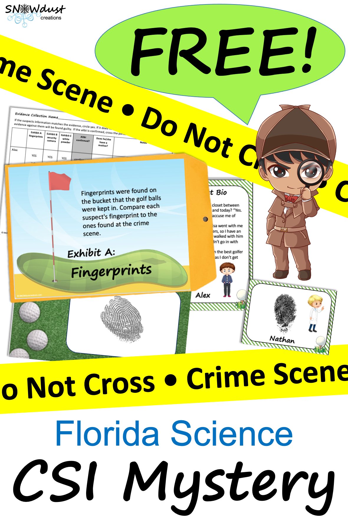 CSI Science Freebie