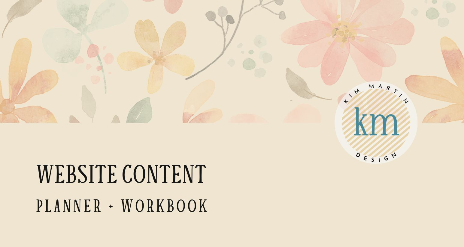 Website Content Planning Checklist | Kim Martin Design, Ottawa - Kim Martin Design