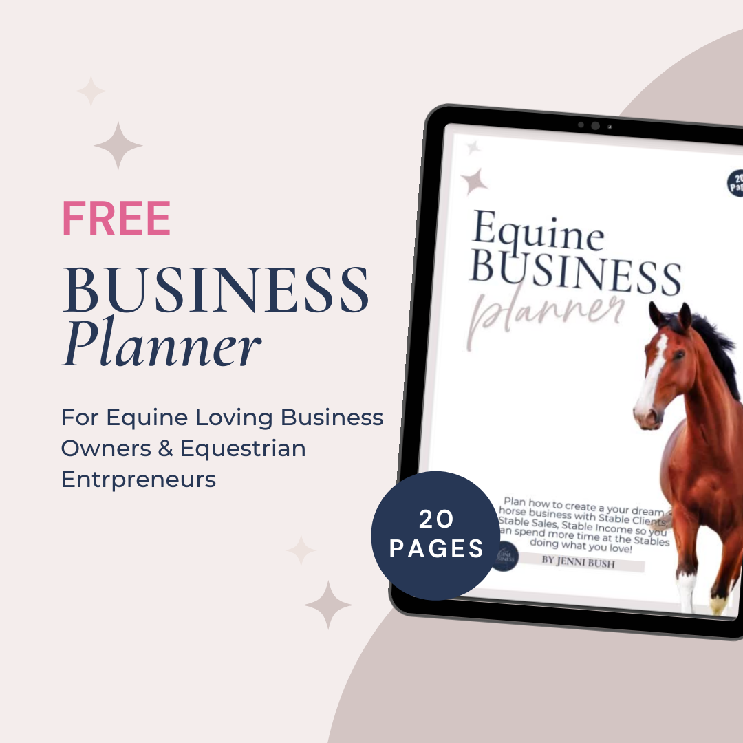 FREE Equine Business Planner