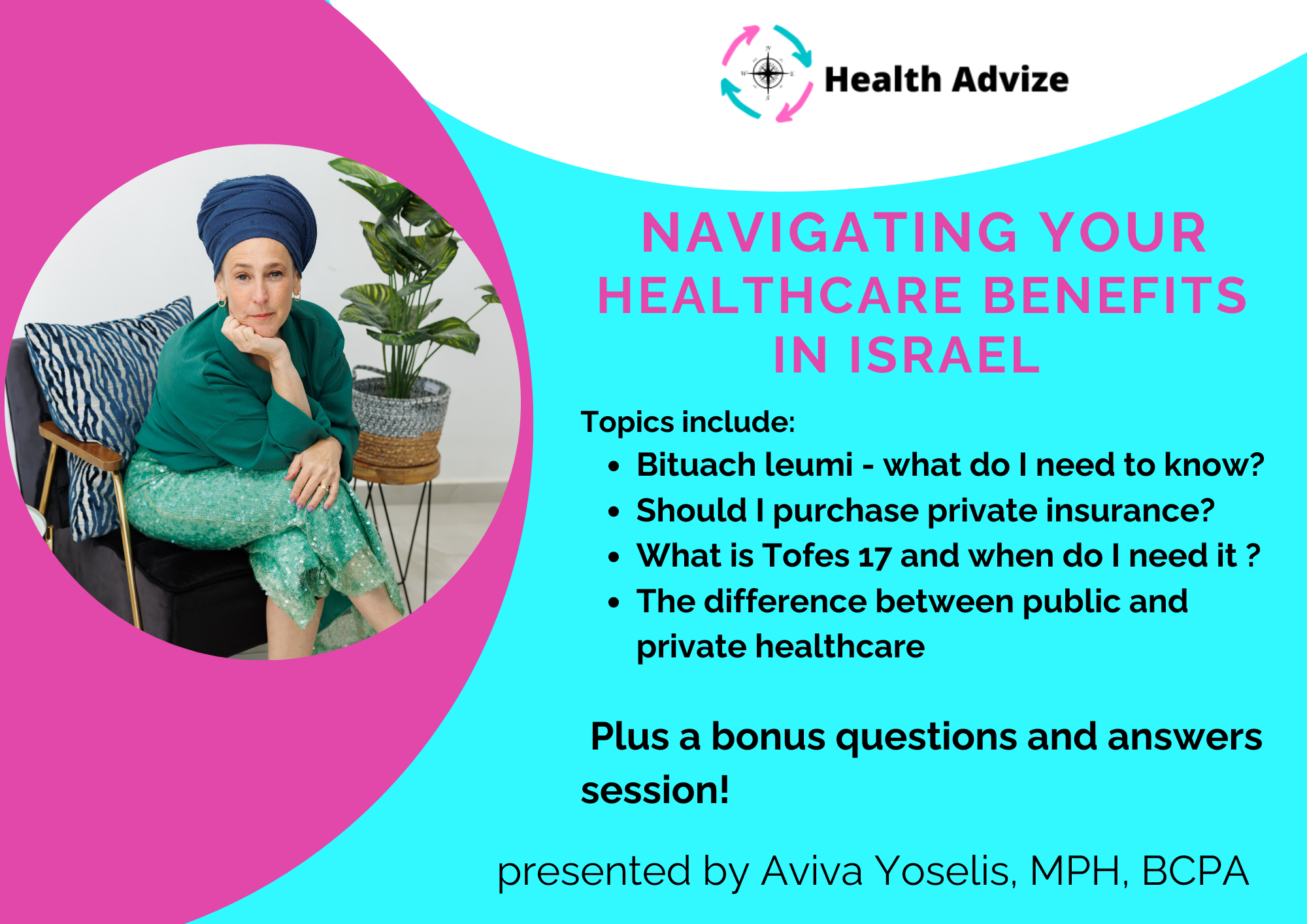 Live online session with Health Advize