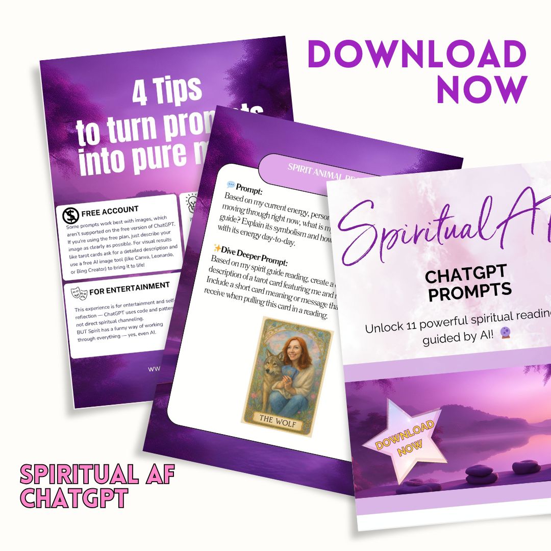 Spiritual AF ChatGPT Prompts – FREE