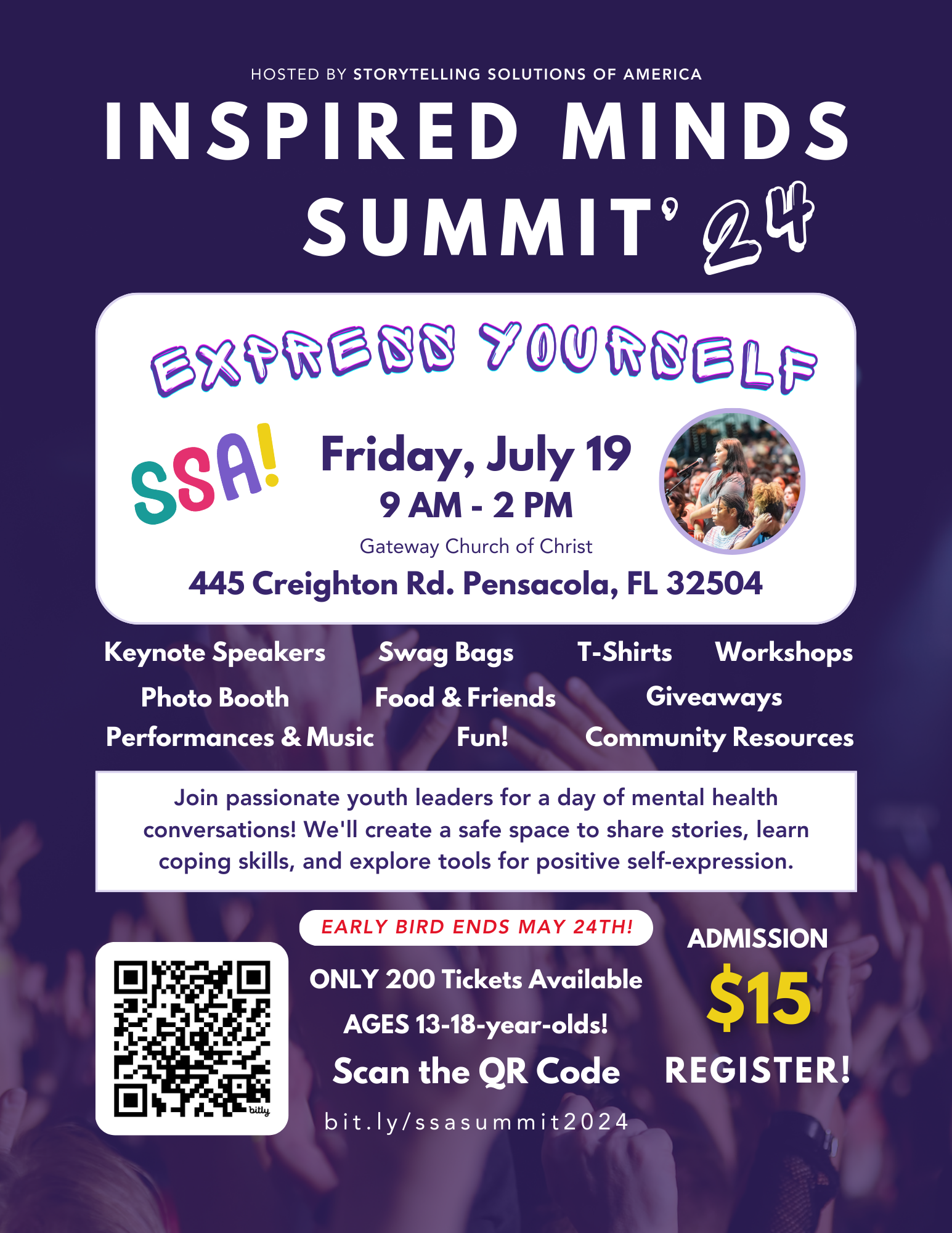 Inspired Minds Summit 2024 for Youth - Florida