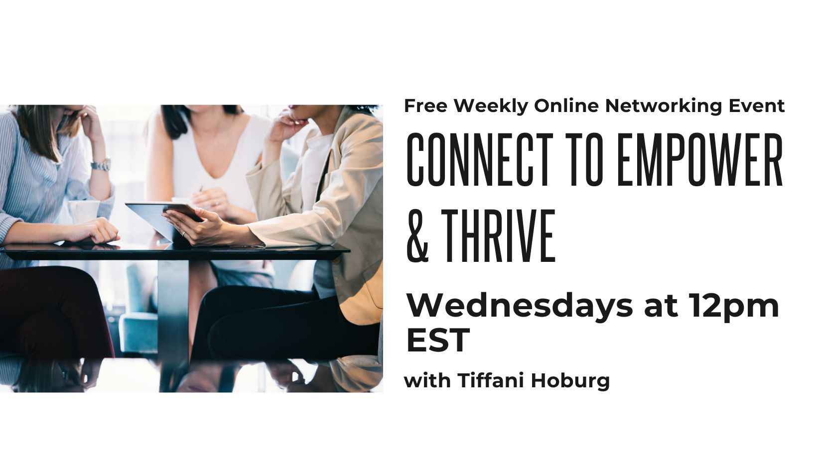 CONNECT TO EMPOWER & THRIVE - Join Page