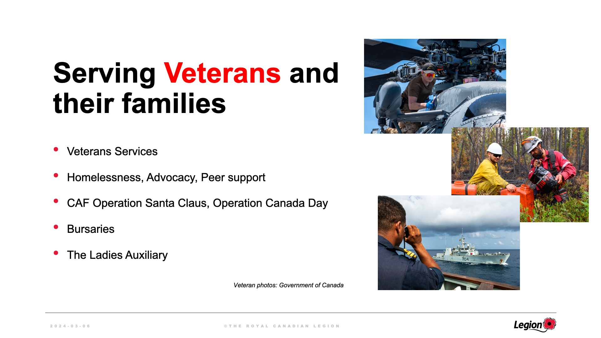 Legion Branch 641 Barrhaven Newsletters