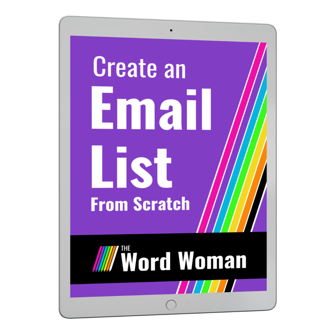 Create an Email List from Scratch
