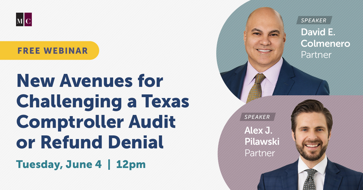 Meadows Collier Free Monthly Webinar