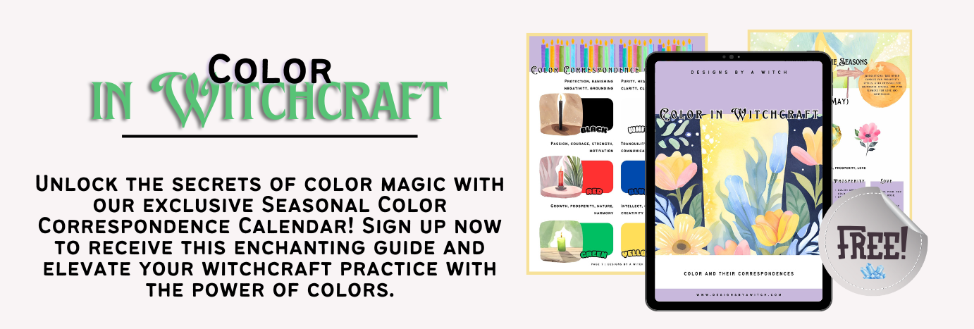 Colors in Witchcraft: Uses and Significance - Designs by a Witch