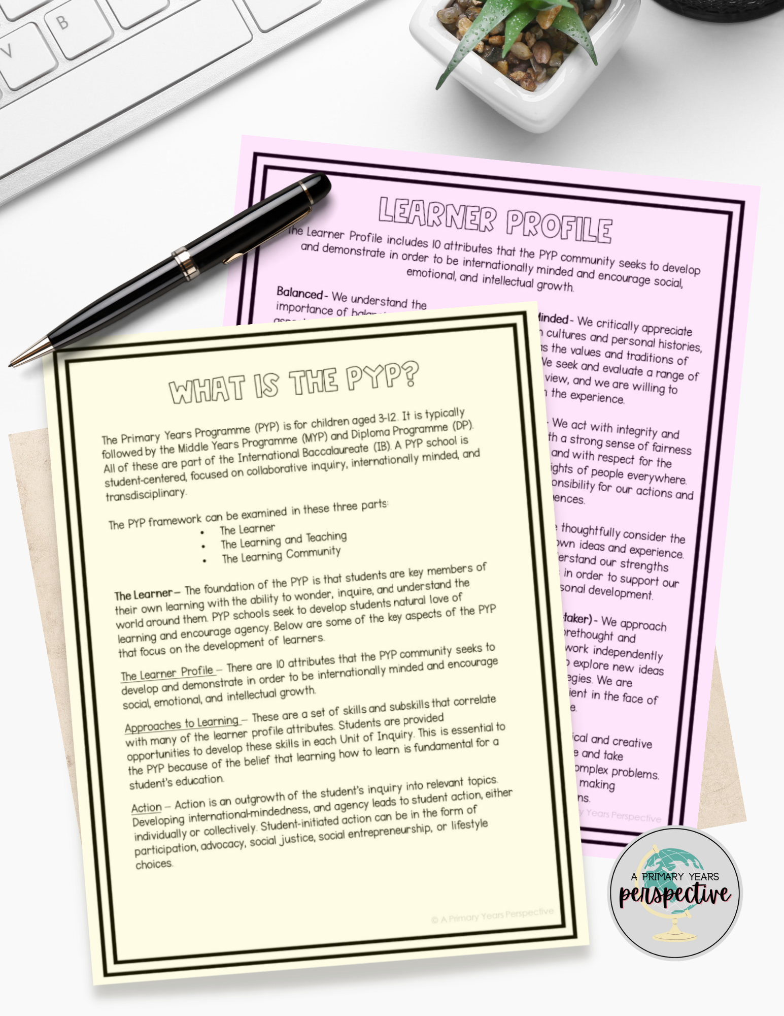 Parent Guide to the IB PYP