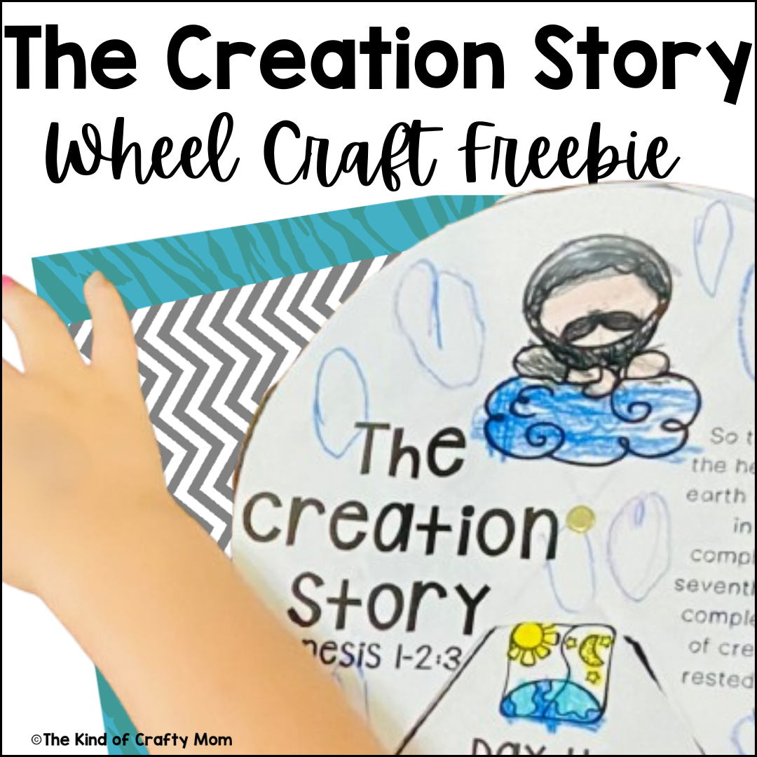 Creation Story Wheel Craft Freebie!