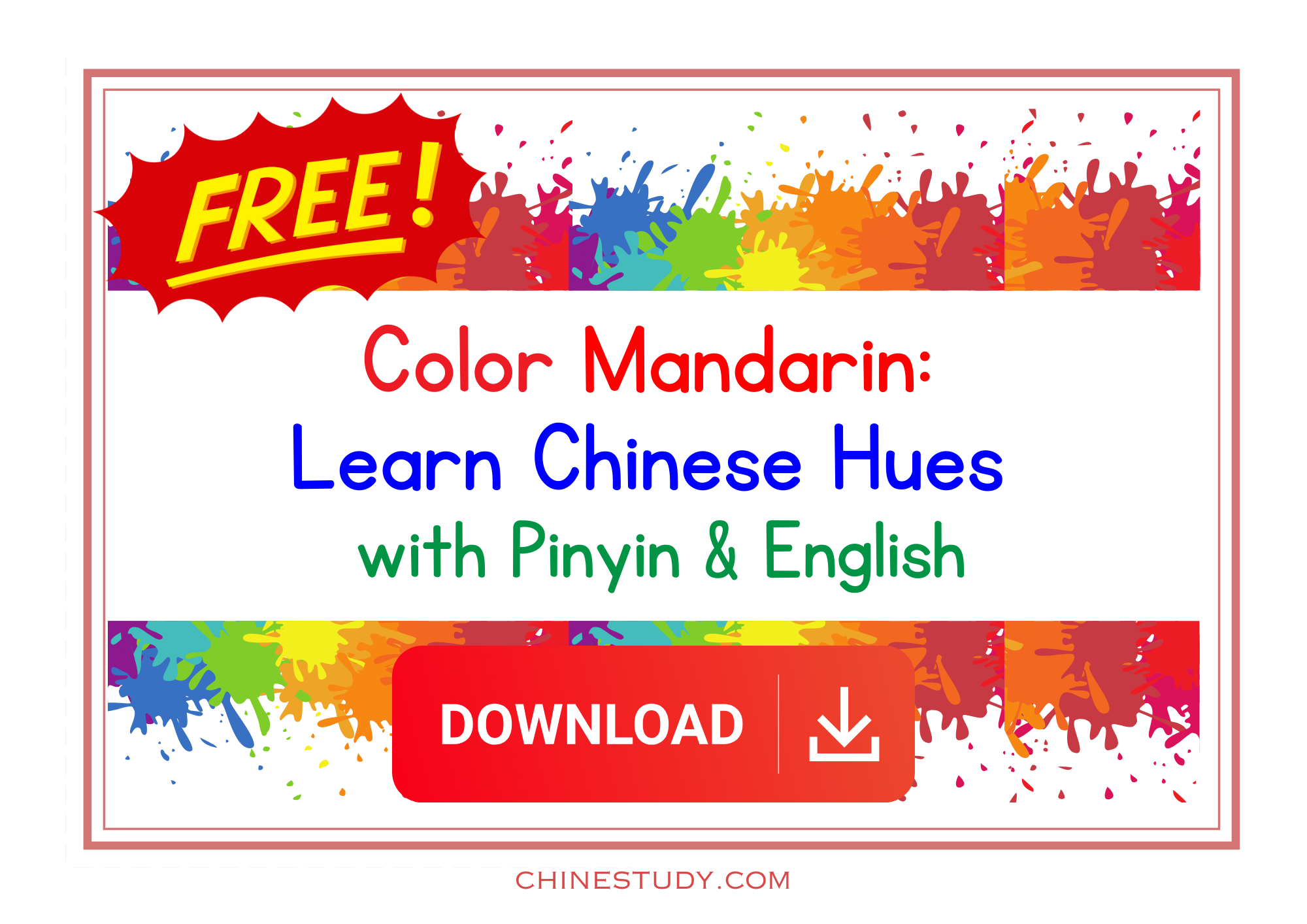 Color Mandarin: Learn Chinese Colors Easily